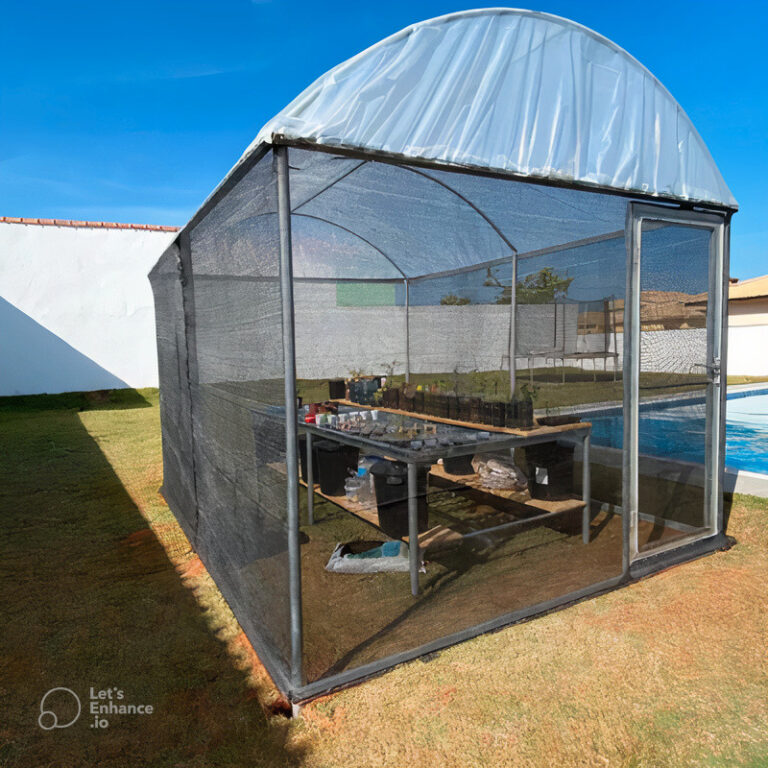 MINI ESTUFA AGRICOLA 3 X 6 X 2,2M - Tropical Estufas Agrícolas